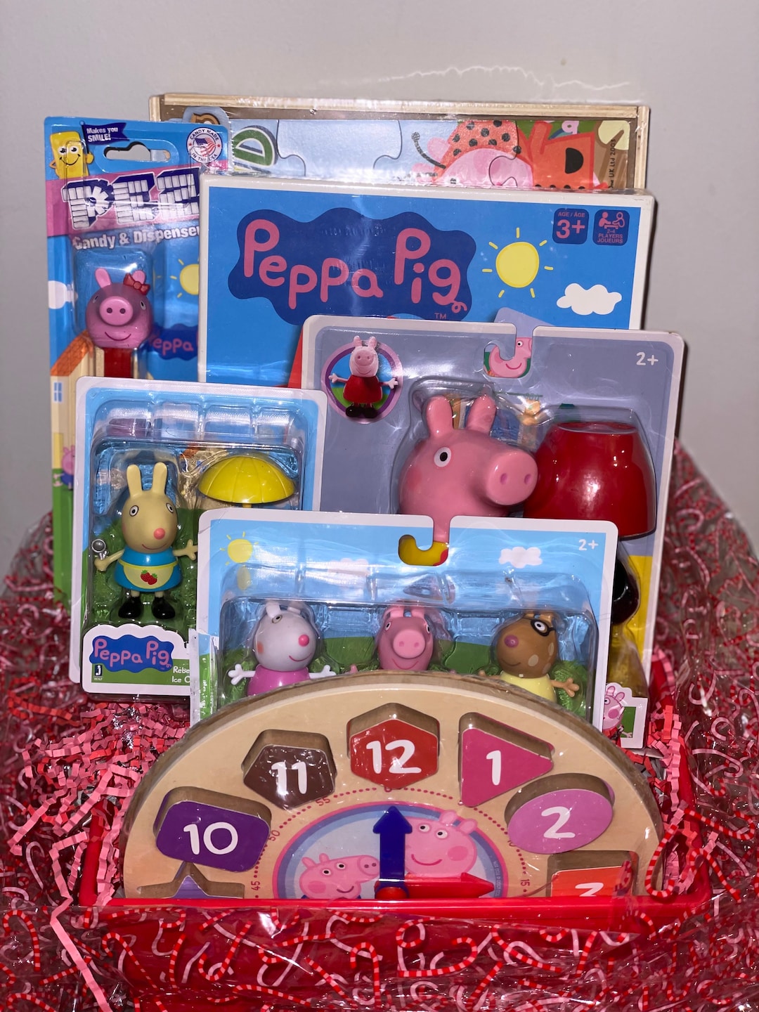 Peppa Pig Gift Basket - Etsy