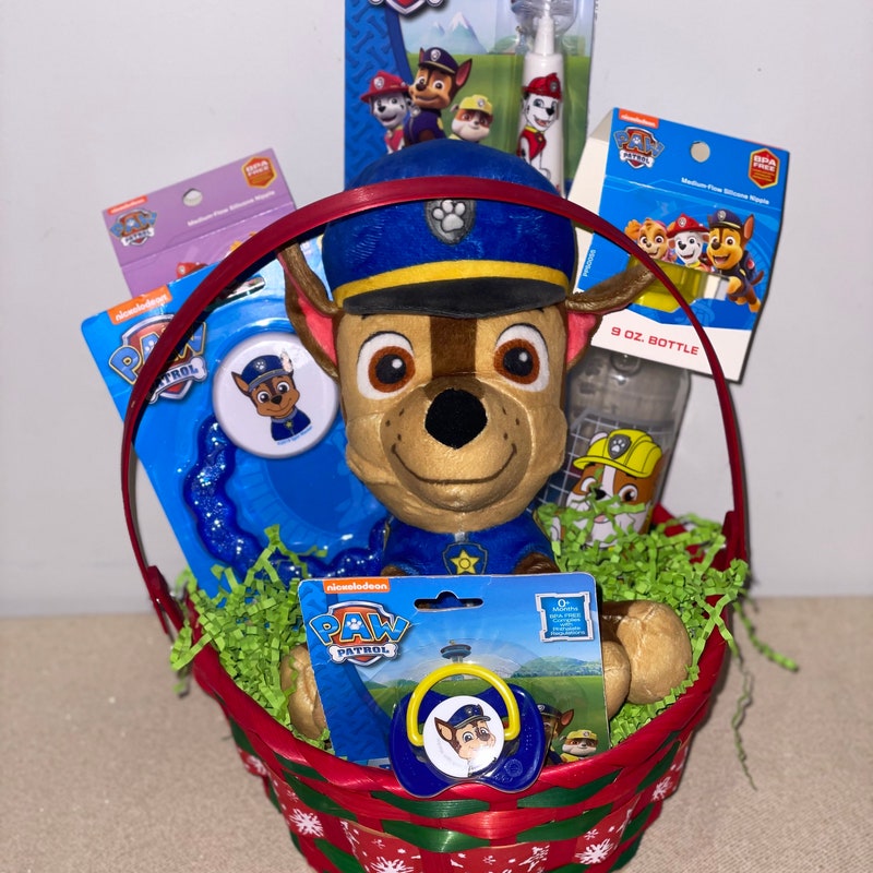 Paw Patrol Easter Basket - Etsy