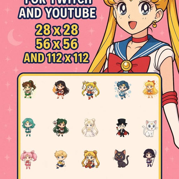 Sailor Moon Art - Etsy