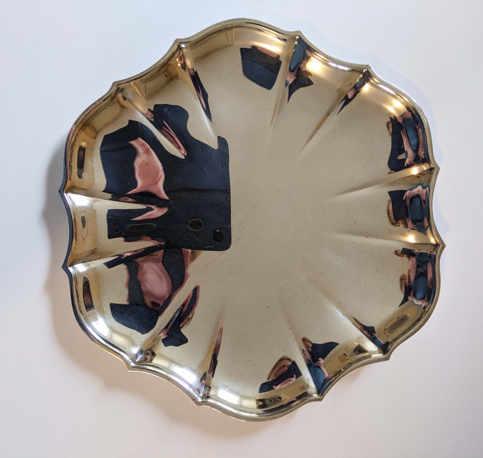 Kent Silversmiths Silverplated Plate or Tray--11"--vtg - Etsy