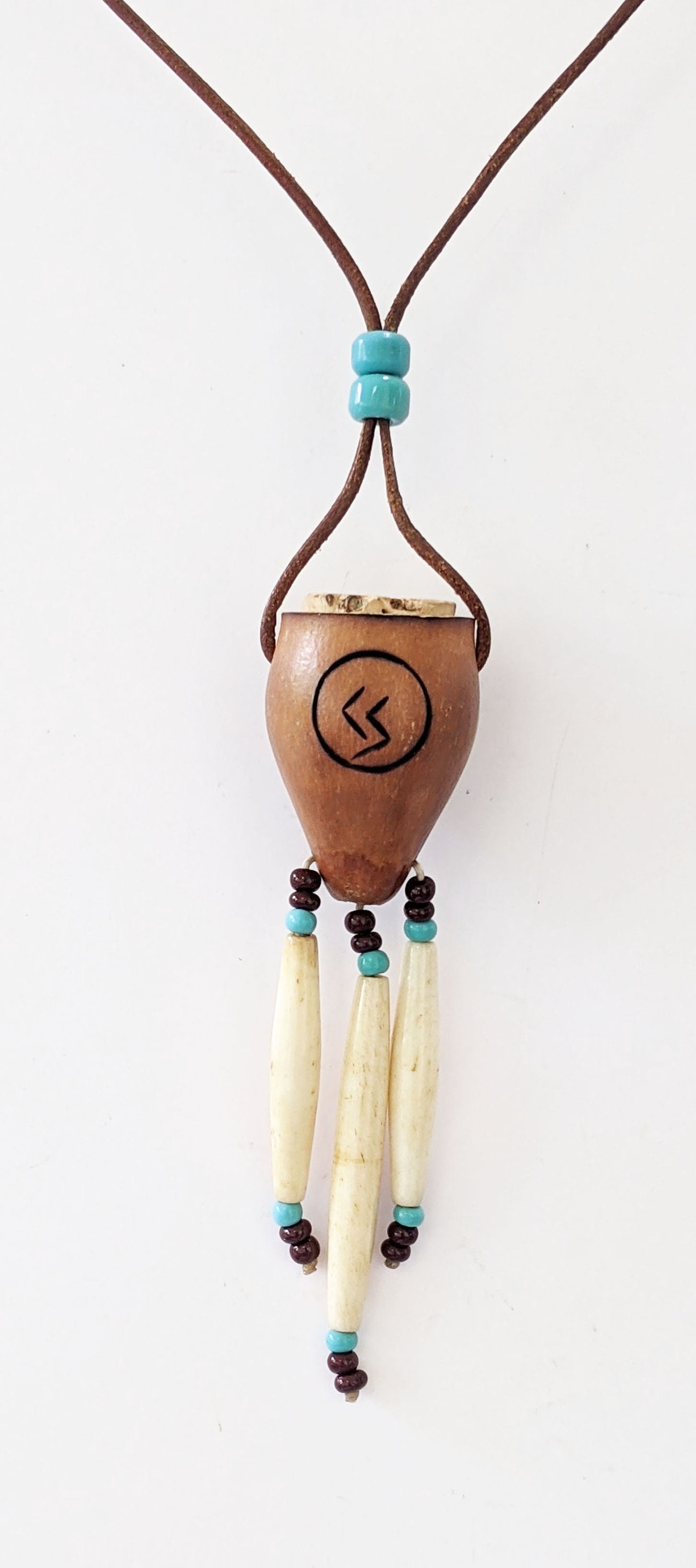Artisanal Gourd Necklace by Artist Chuck Spencerstunning - Etsy