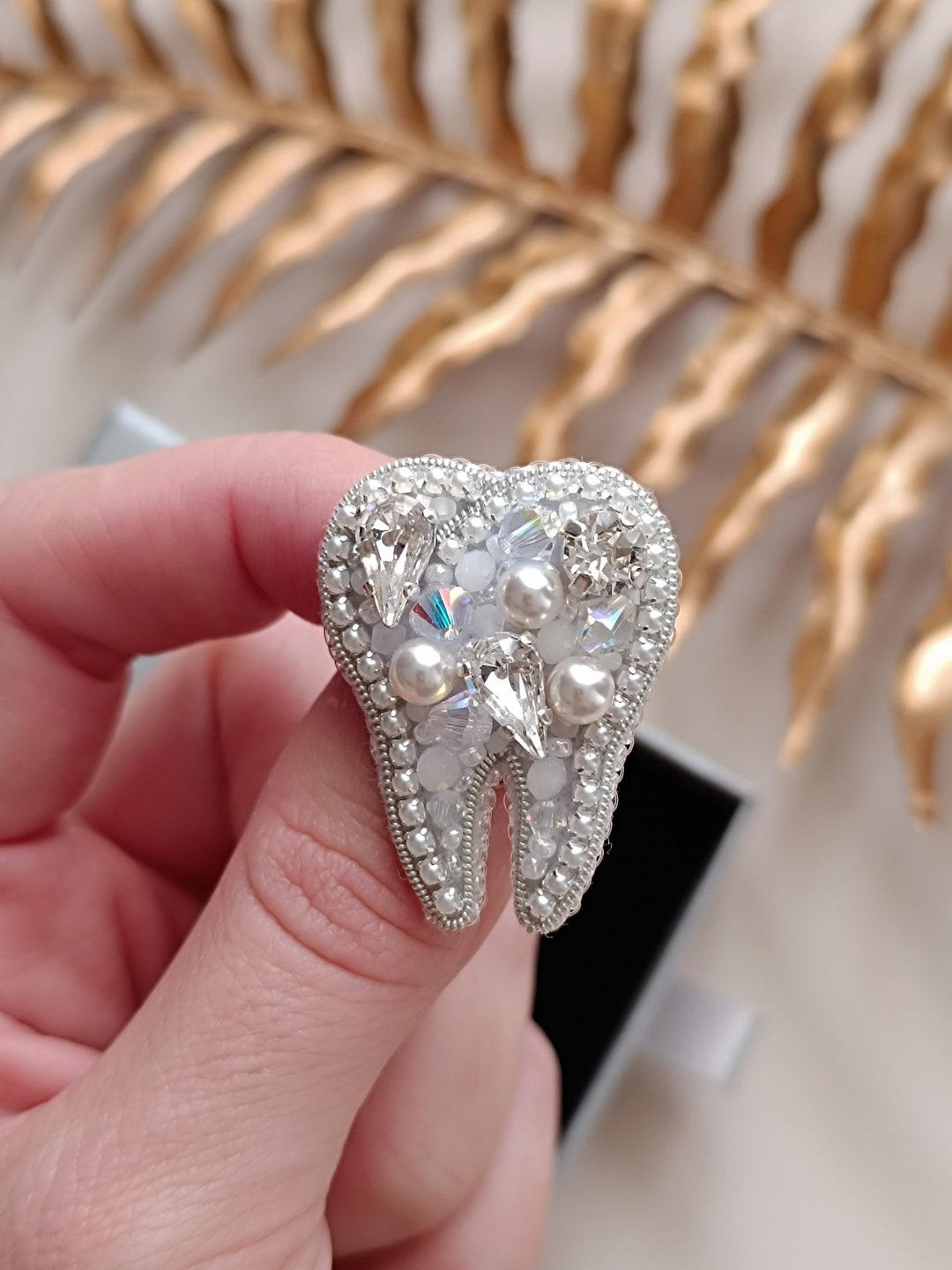 Broche dent dentée - Etsy France