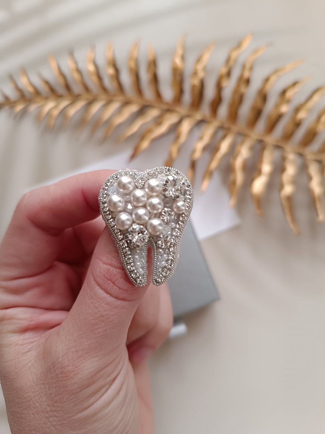 Broche dent dentée - Etsy France