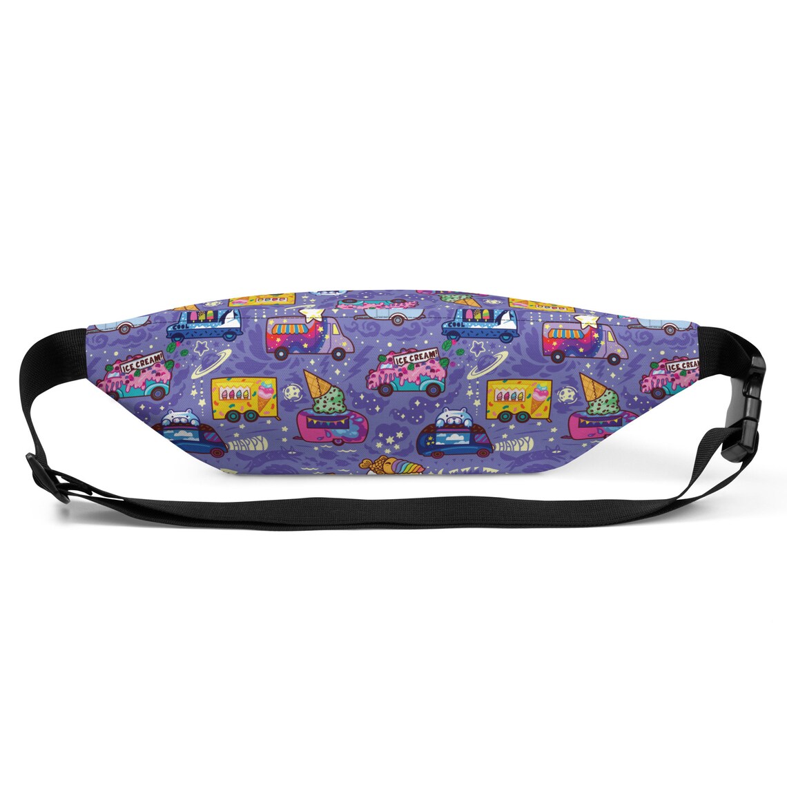 Ice Cream Truck Cartoon Fanny Pack - Etsy