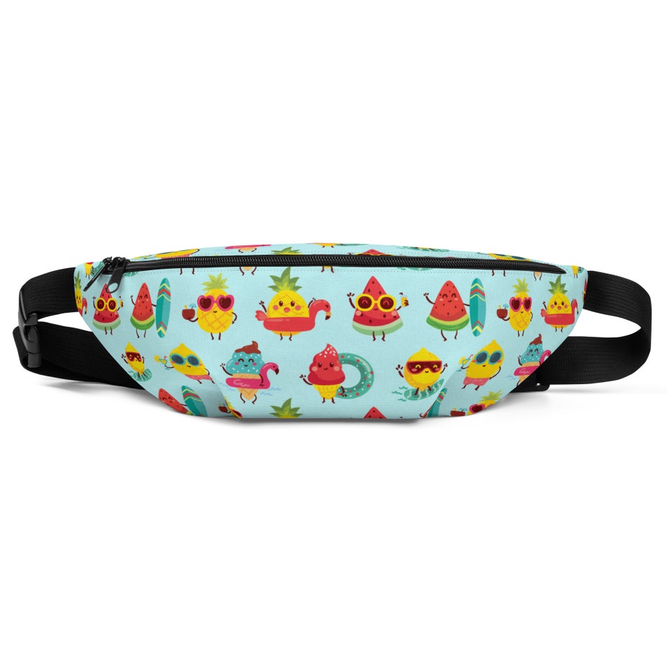 Fruit Cartoon Art Summertime Fanny Pack sold by Gustavo Carvalho | SKU ...