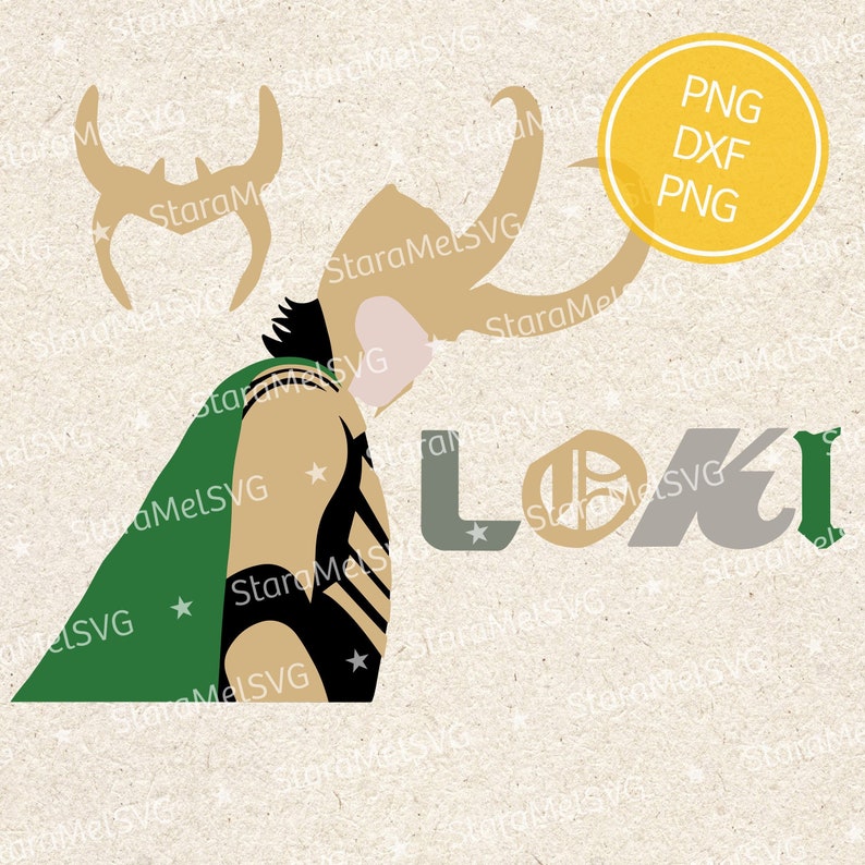 Loki SVG Bundle / Logo Gráfico / Marvel Villain Clipart / - Etsy México