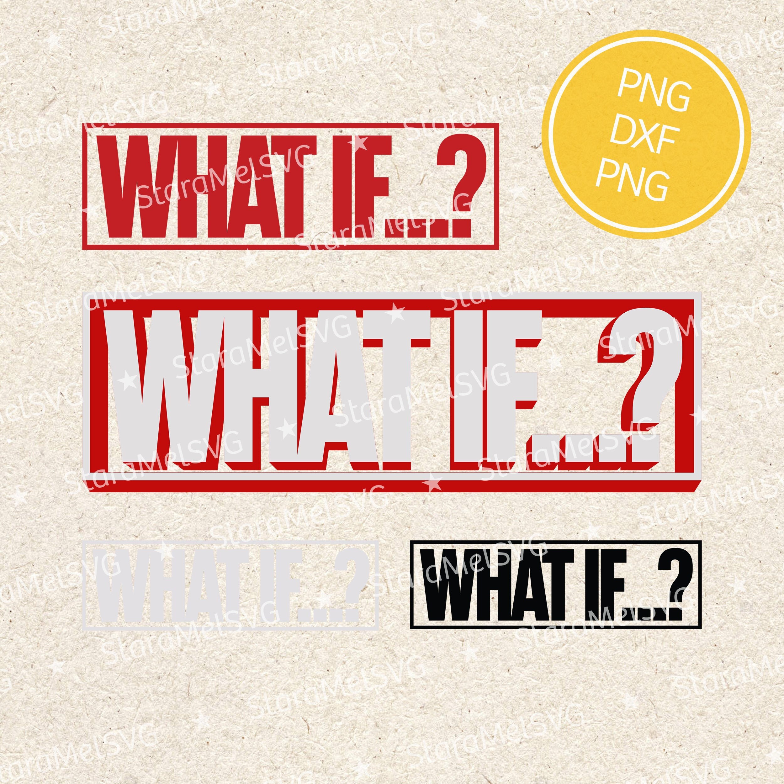What If... Logo SVG Bundle Marvel TV Series Timeline - Etsy UK