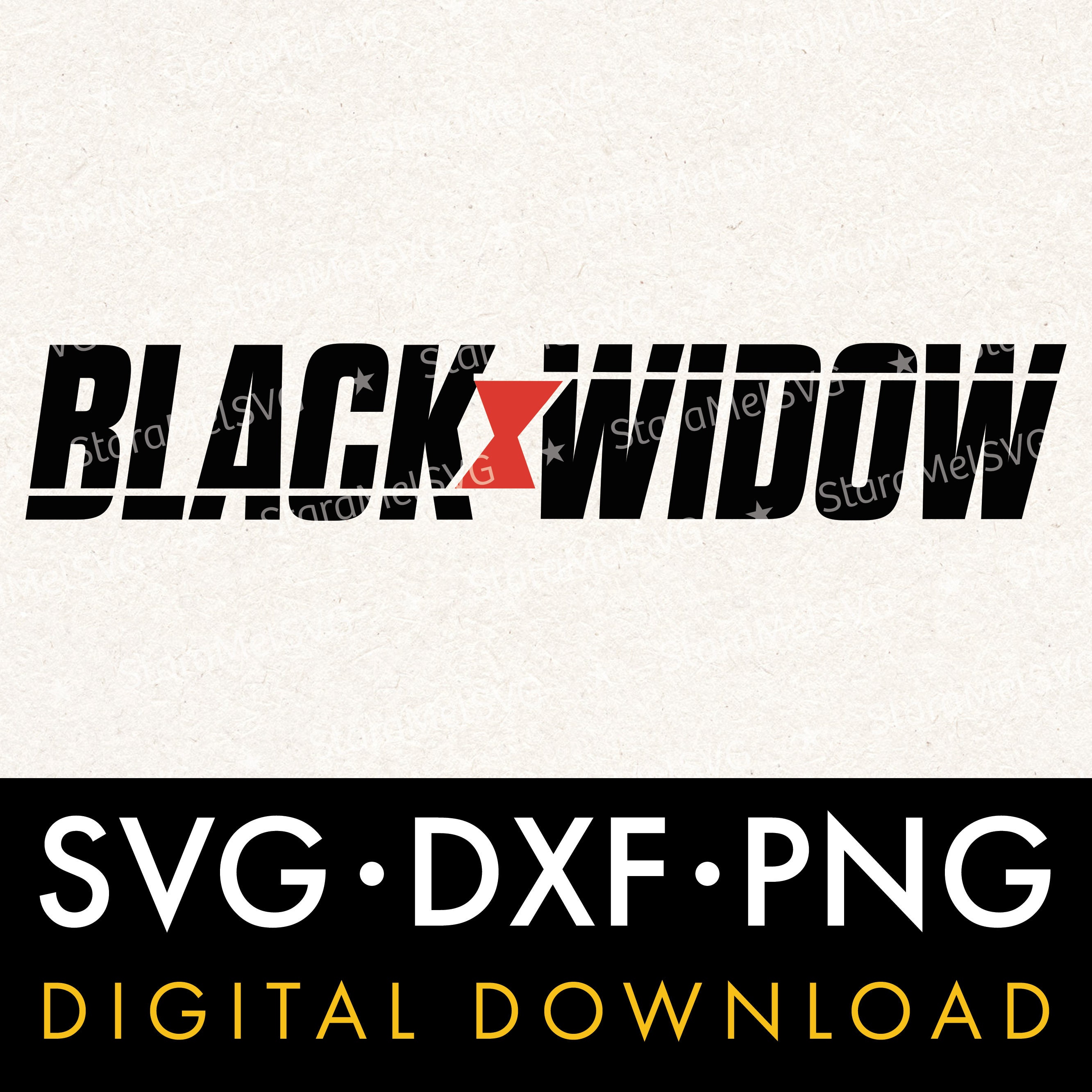 Black Widow SVG Bundle Logo Graphic Marvel Clipart Avengers PNG Cricut ...