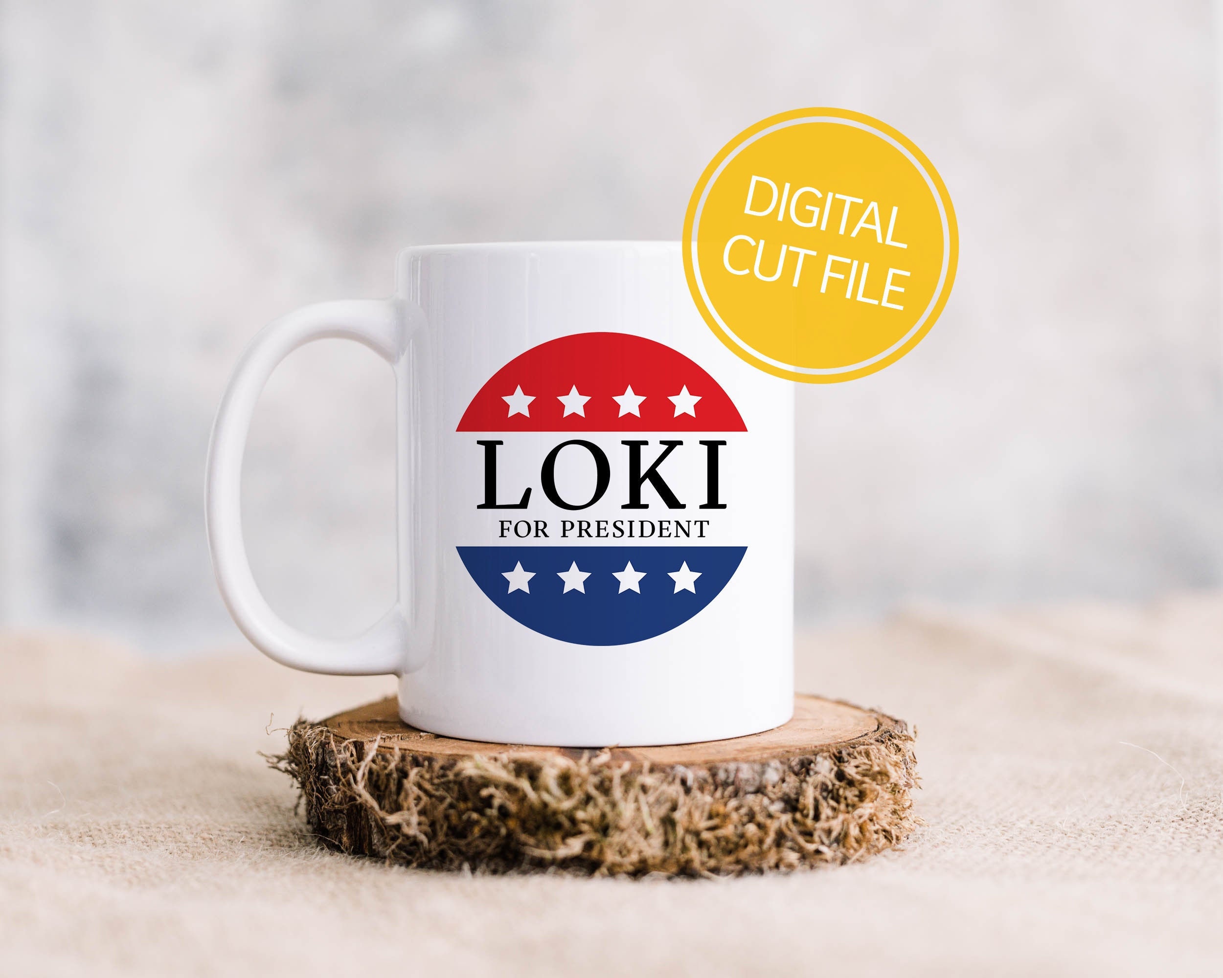 Loki for President SVG | Vote for Loki Badge | Marvel Political Variant ...