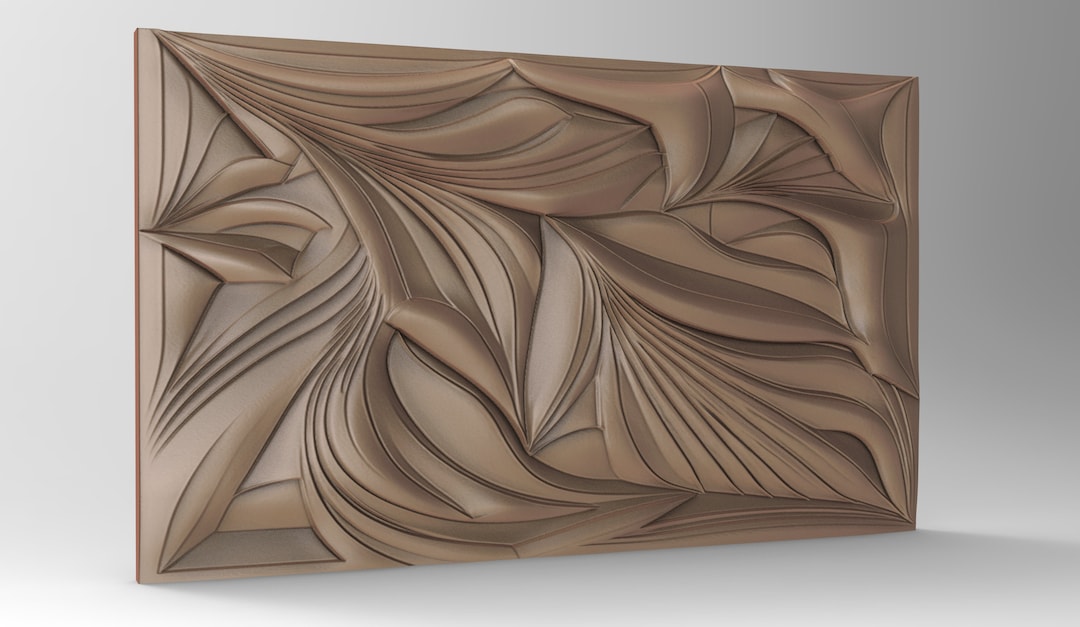 Buy Abstract Wall Art 3d Model STL Format 3d Files 3d Models Cnc Files ...