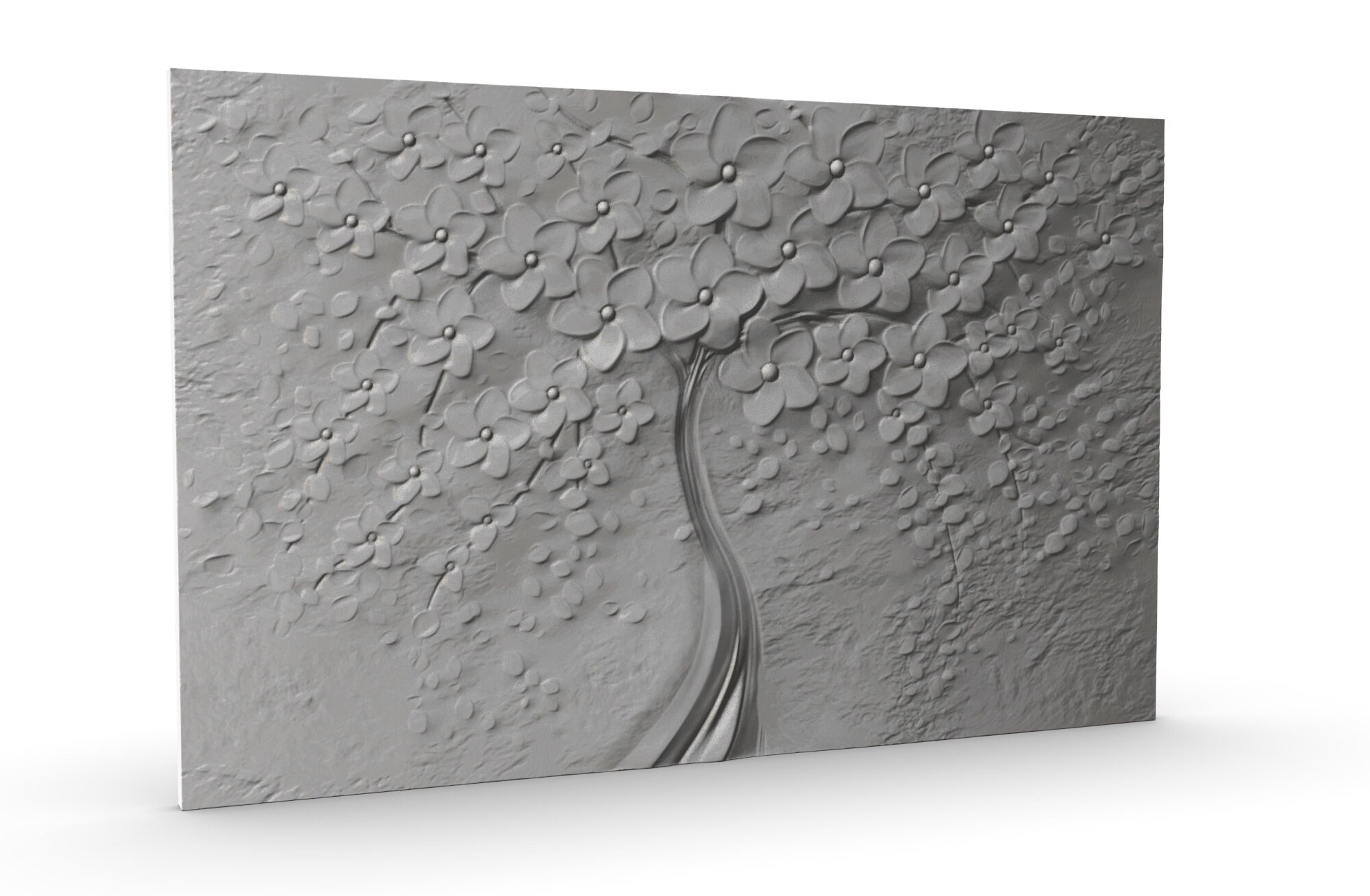Cnc 3d Model Wall Art Cnc Stl File Cnc Router File 3d Stl File Cnc