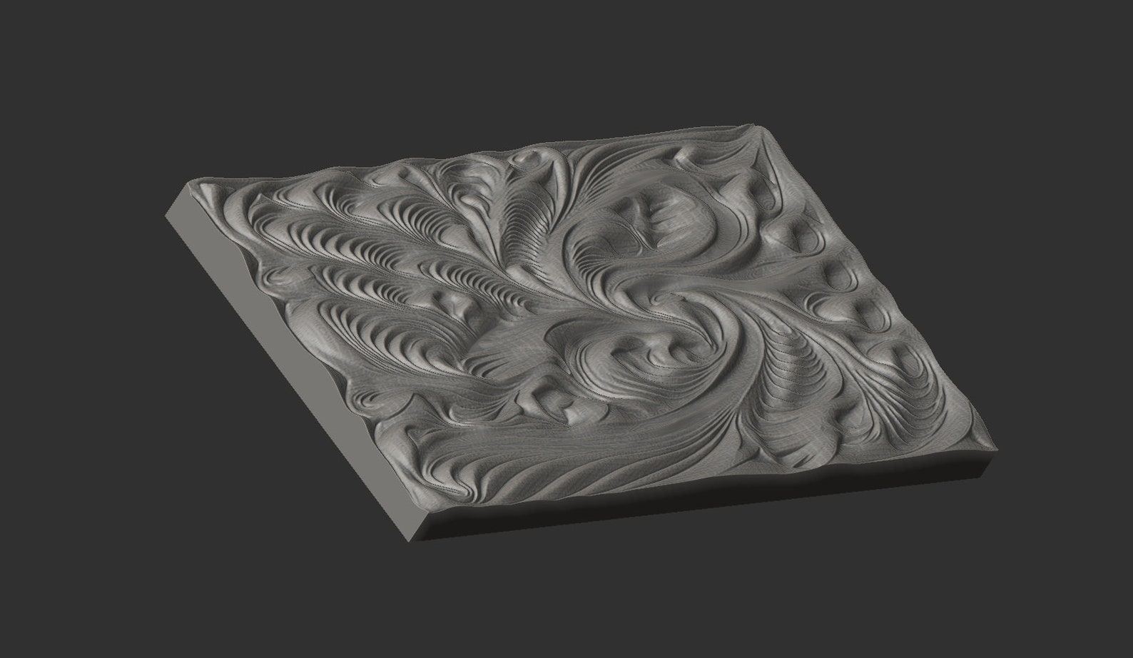 Abstract Wall Art 3d Model STL Format 3d Files 3d Models Cnc Files Bas ...