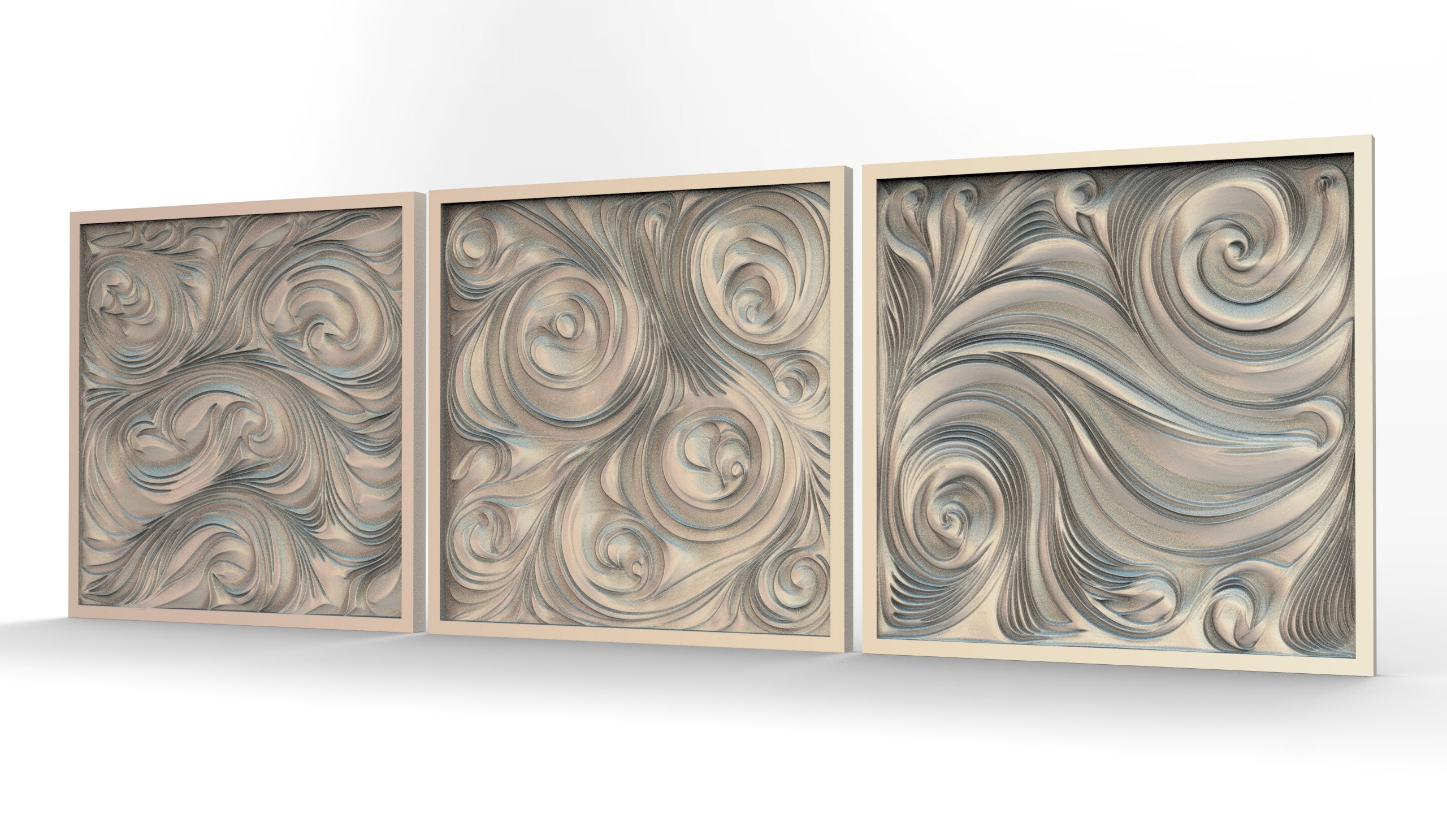 CNC 3D Model Bundle, Wall Art, CNC STL File, Cnc Router File, 3d Stl ...