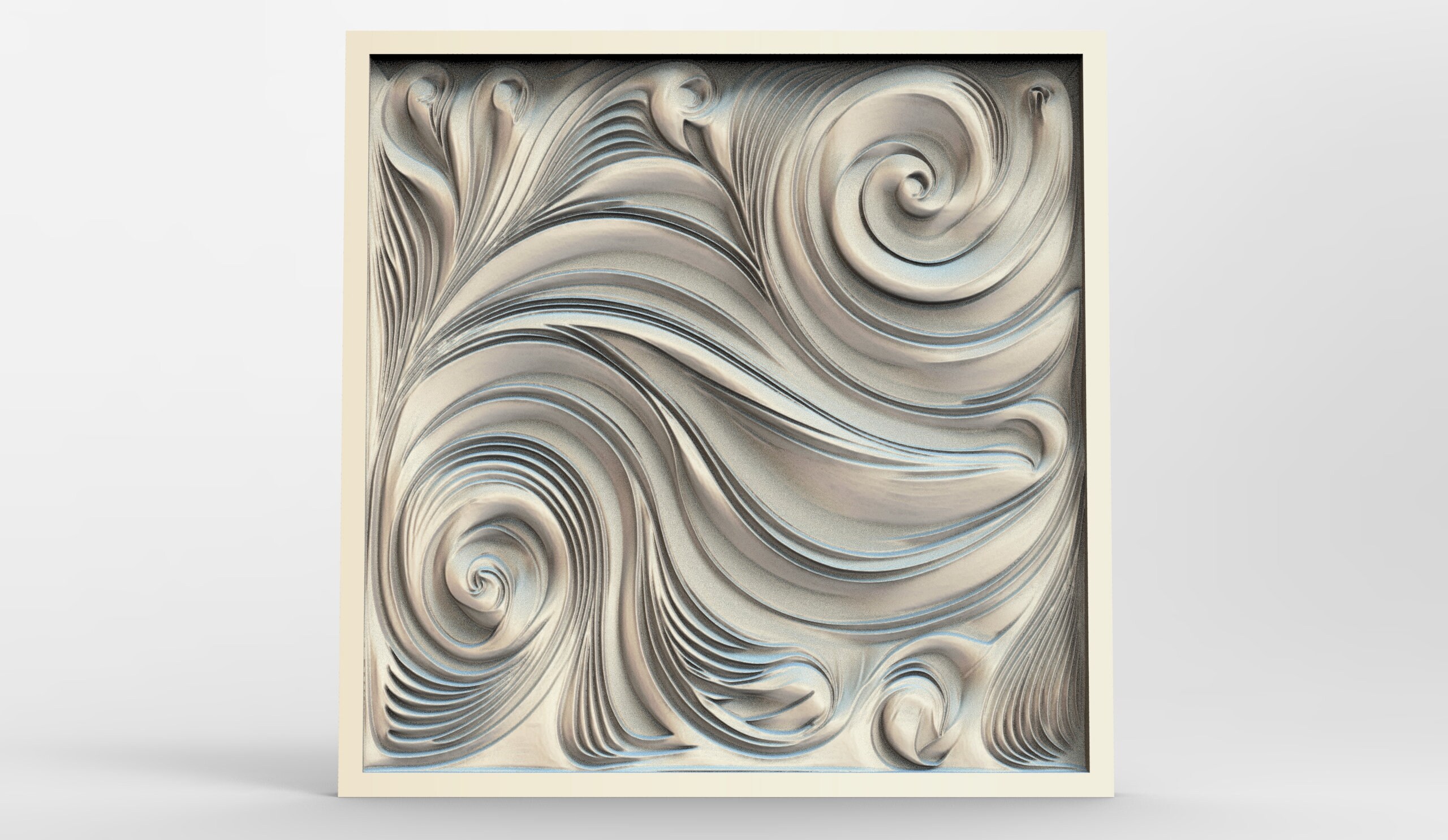 Abstract Wall Art 3d Model STL Format 3d Files 3d Models Cnc Files Bas ...