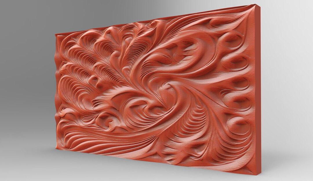 Abstract Wall Art 3d Model STL Format 3d Files 3d Models Cnc Files Bas ...