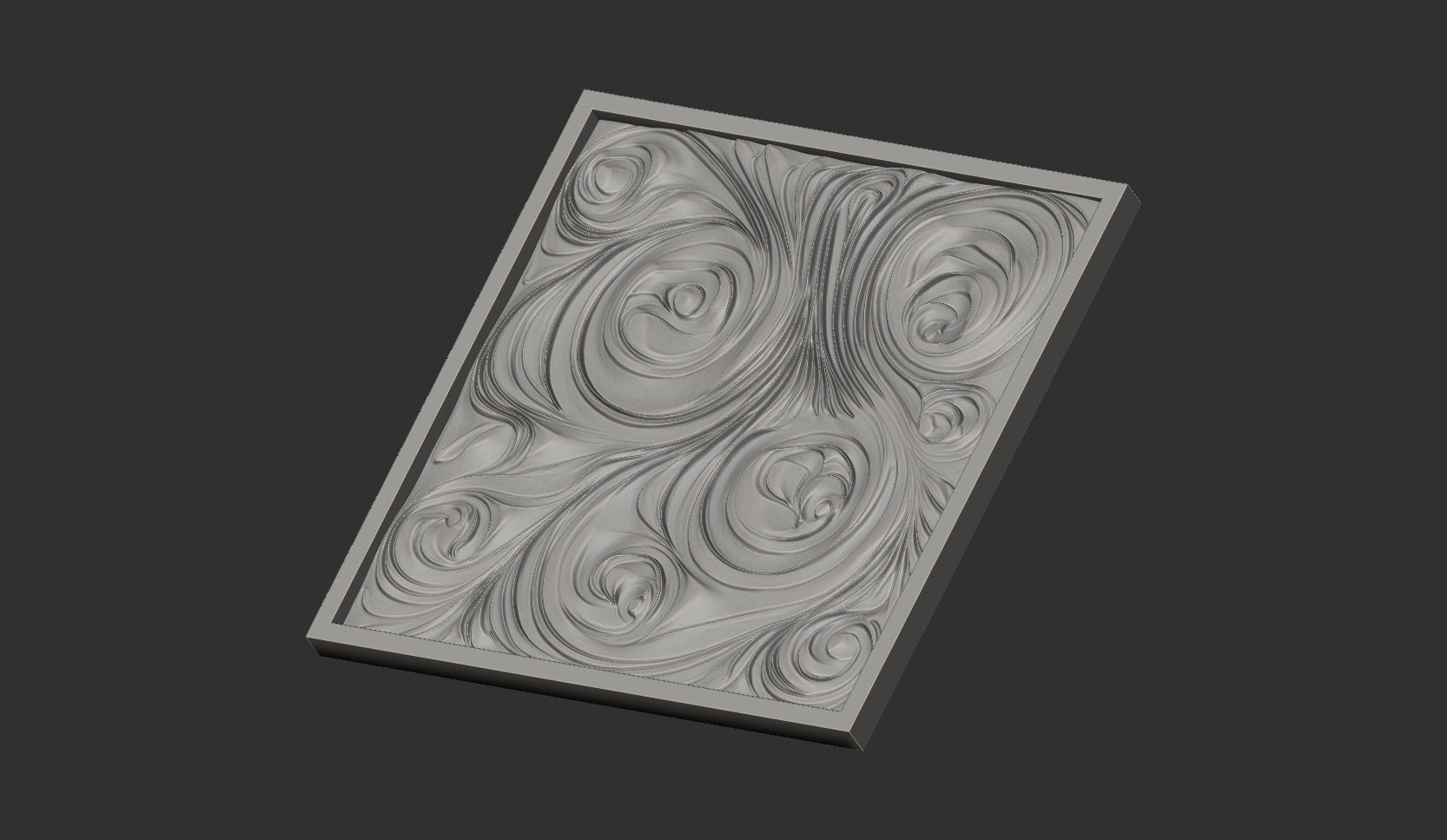 Abstract Wall Art 3d Model STL Format 3d Files 3d Models Cnc Files Bas ...