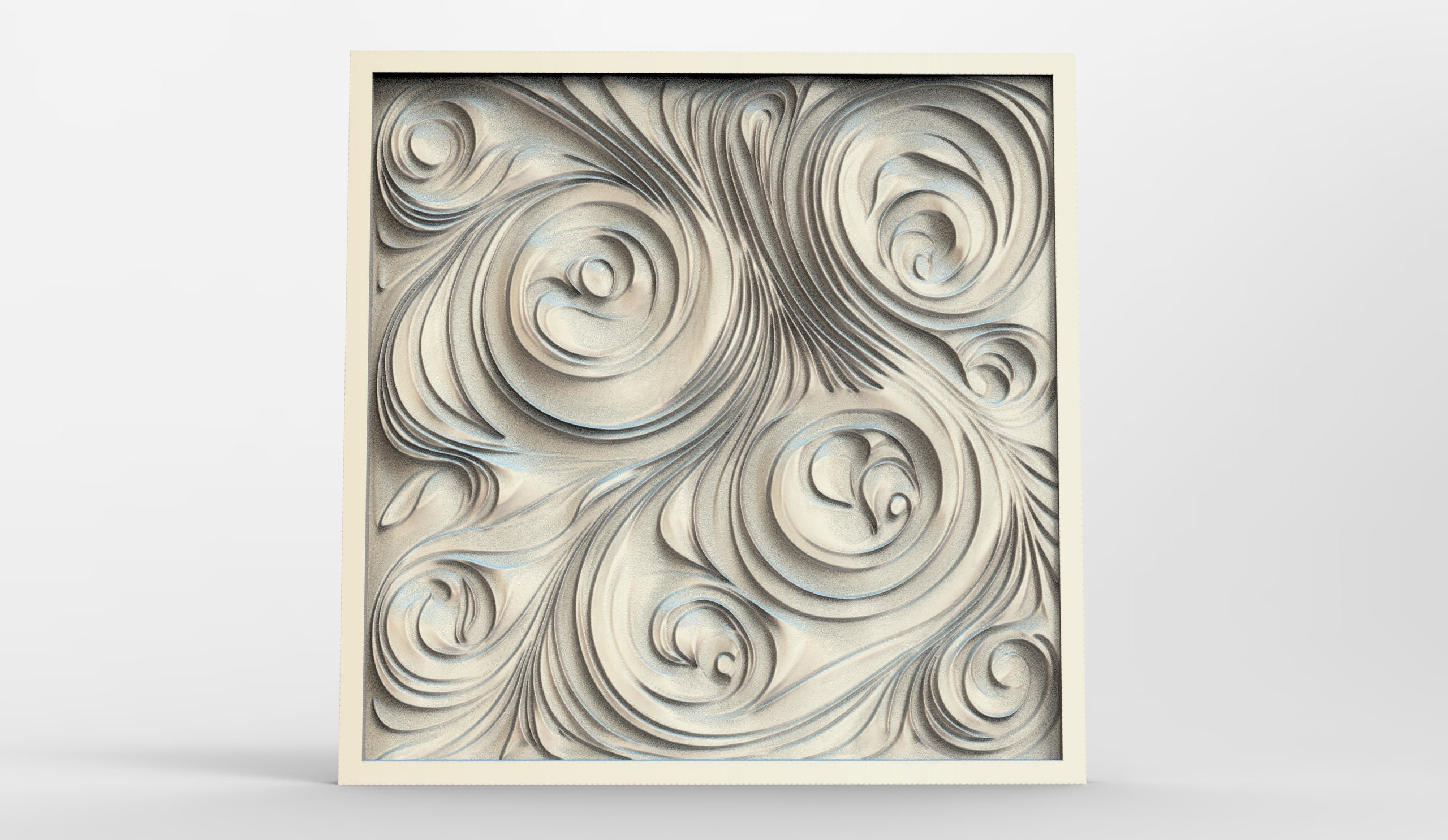 Abstract Wall Art 3d Model STL Format 3d Files 3d Models Cnc Files Bas ...