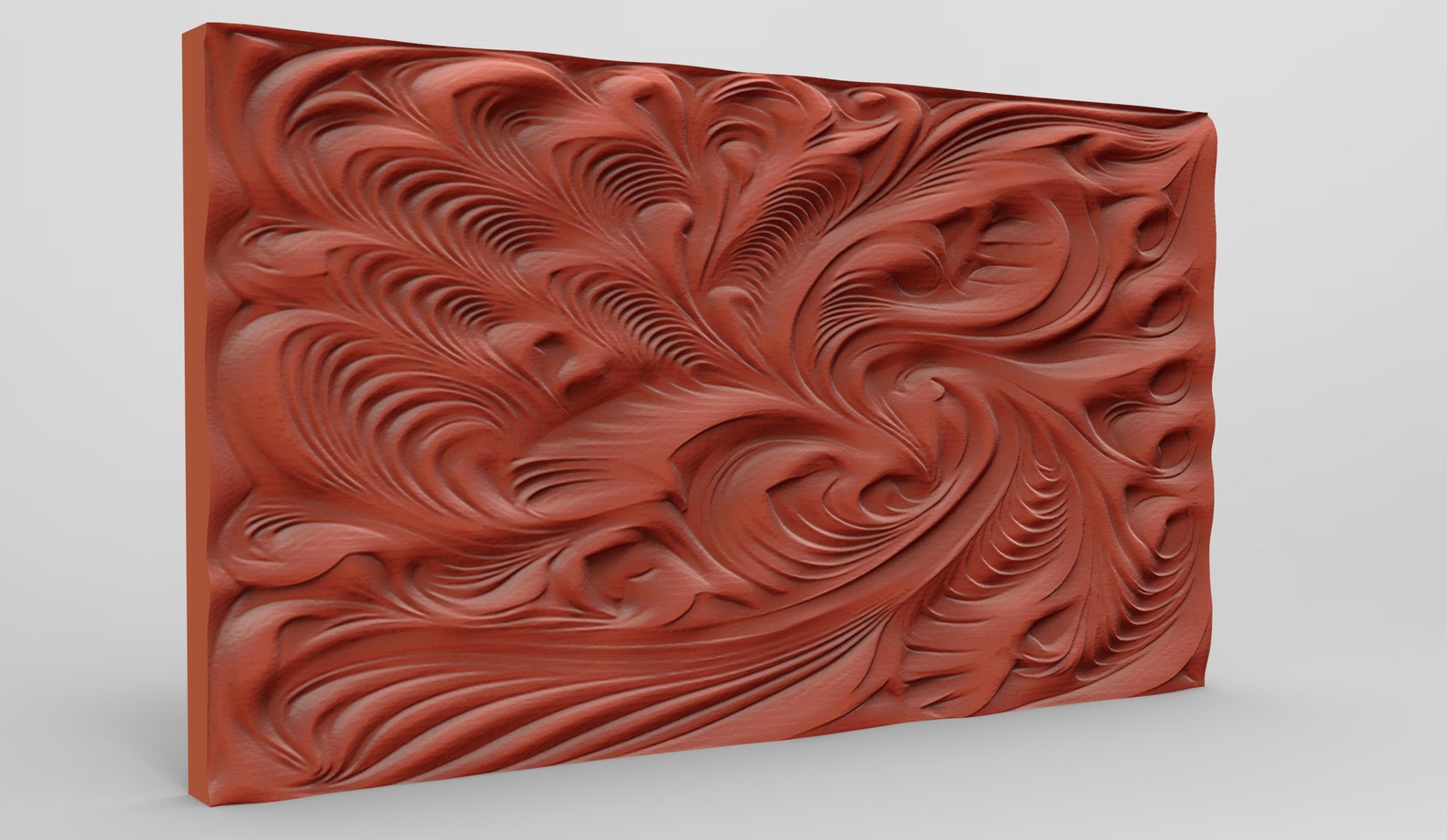 Abstract Wall Art 3d Model STL Format 3d Files 3d Models Cnc Files Bas ...