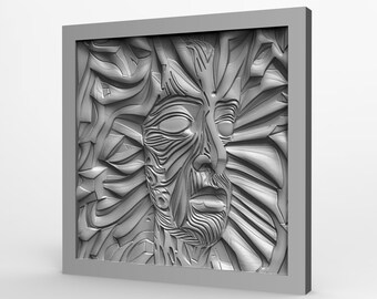 Abstract Wall Art 3d Model STL Format 3d Files 3d Models - Etsy