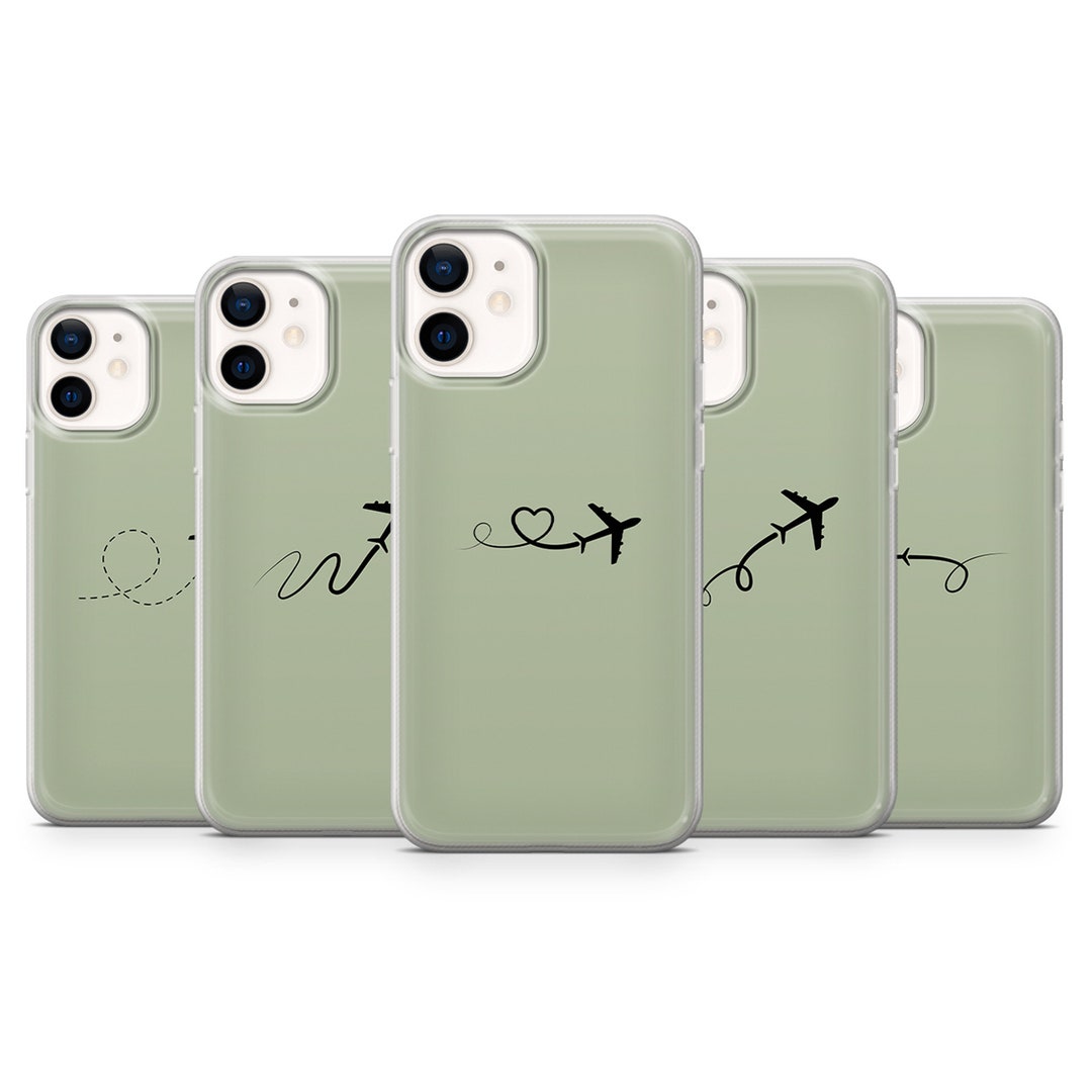 Airplane Travel Phone Case Vocation Cover Fit for iPhone 14 Pro, 13, 12 ...