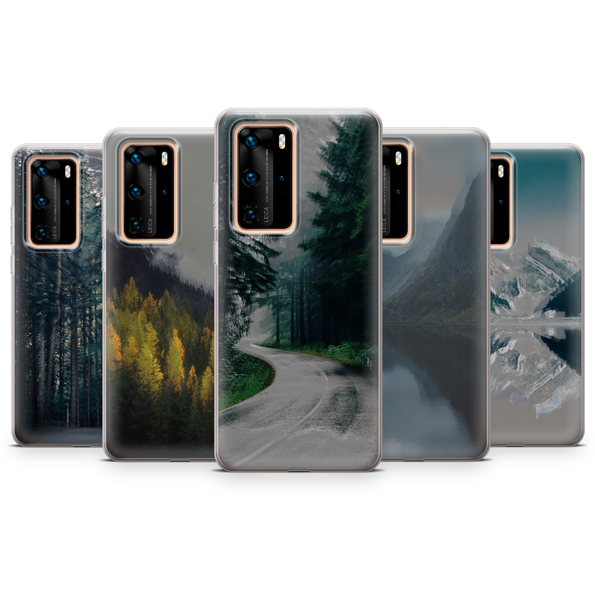 Camping Forest Phone Case Nature Woods Cover Fit for iPhone 14 Pro, 13 ...