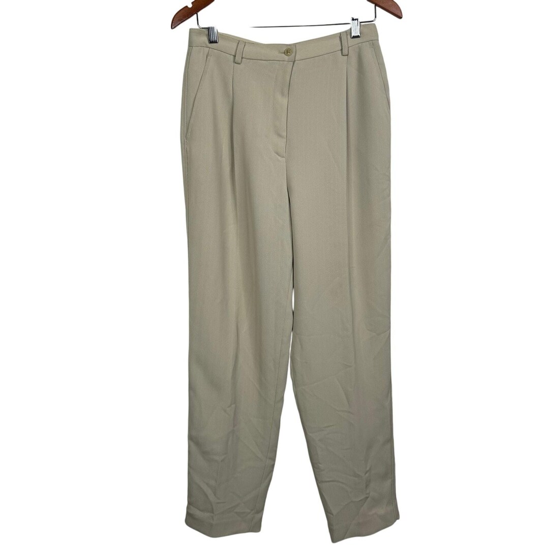 Vintage Casual Corner High Waisted Mom Trousers Fully Lined Size 10 NWT ...