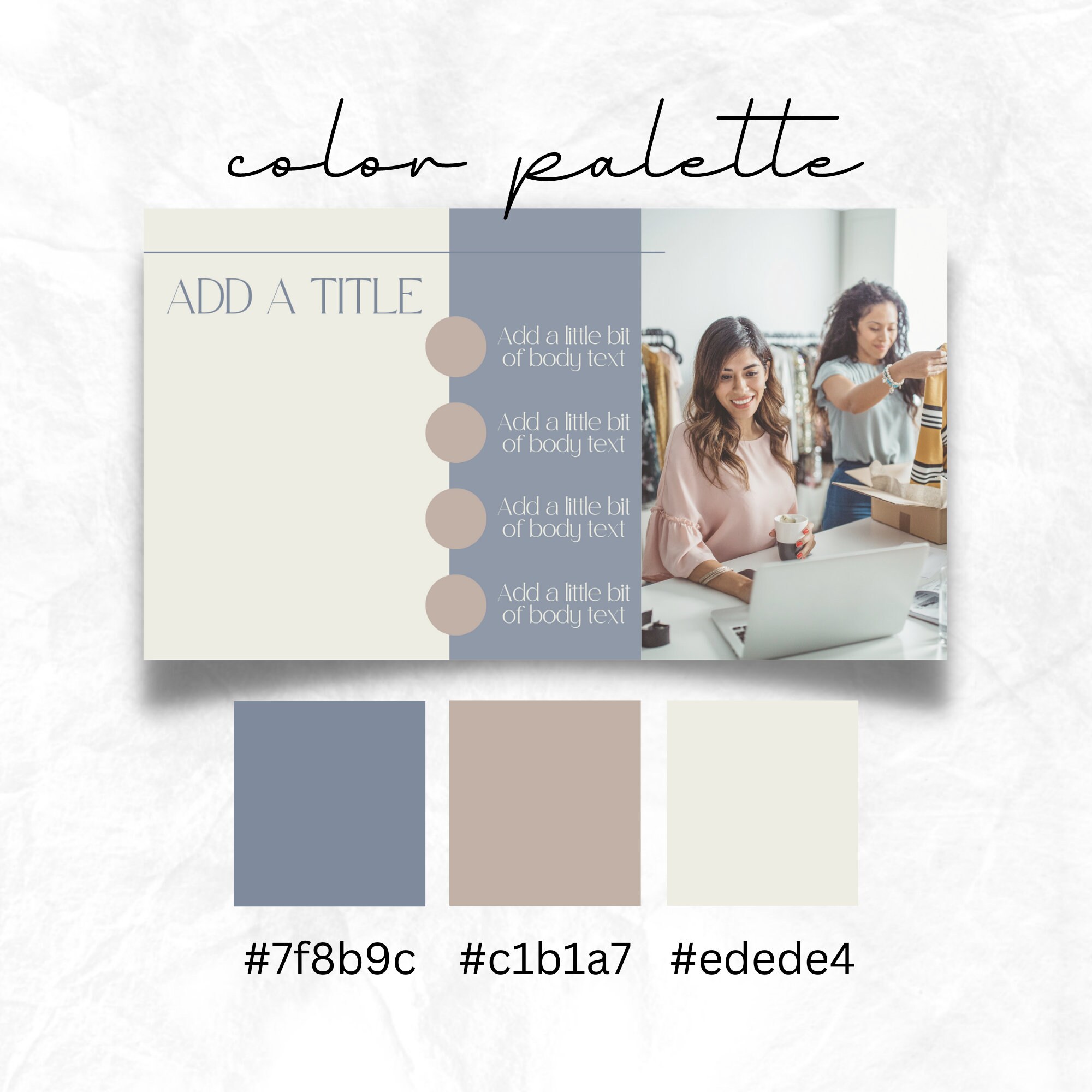 Canva Slide Deck Template for Presentations - Etsy