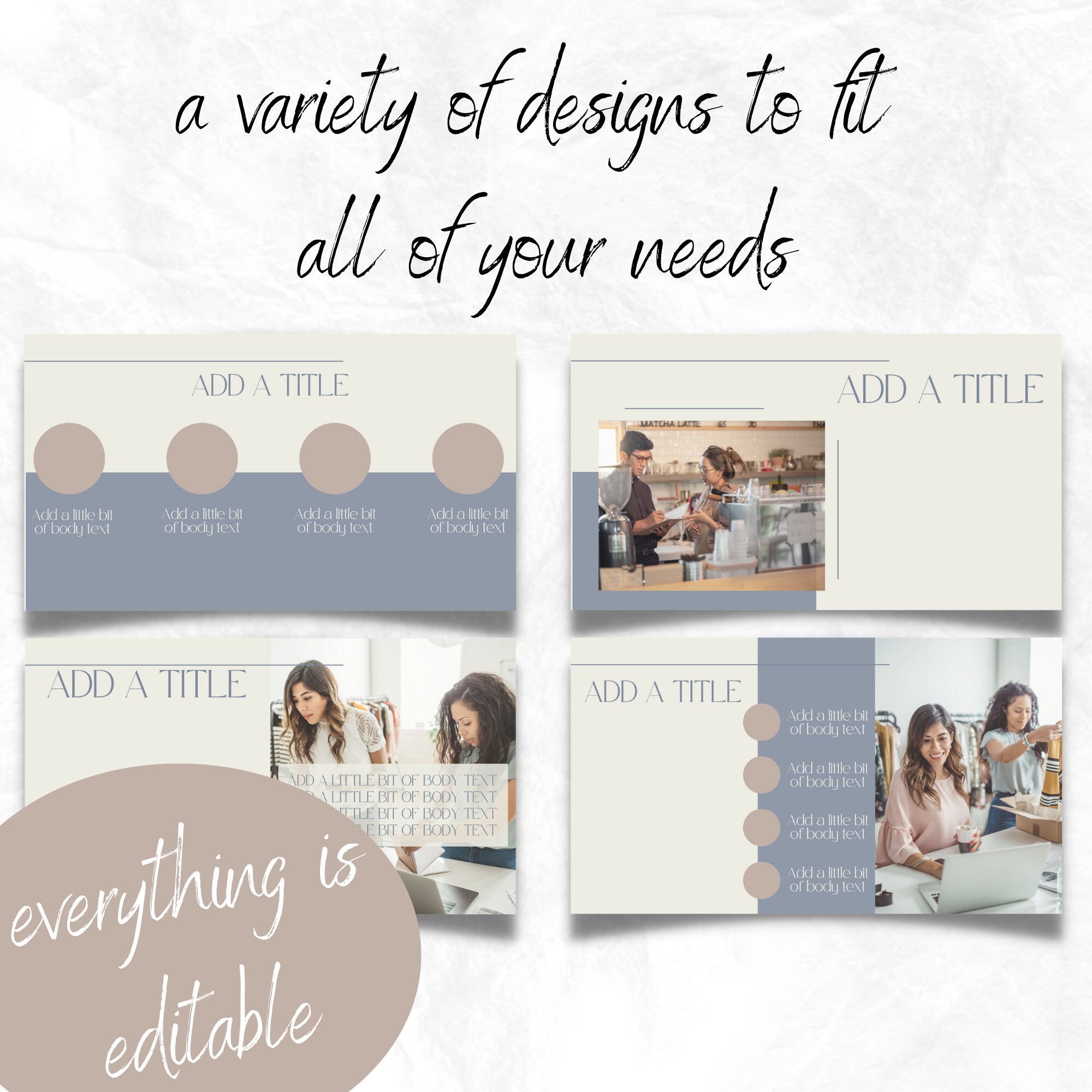 Canva Slide Deck Template for Presentations - Etsy