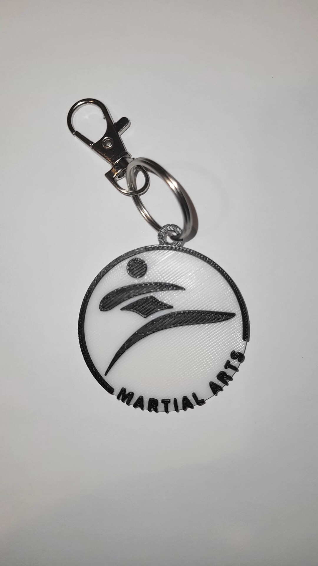 3D Printed Keychain Martial Arts Keychain-martial Arts Team Gifts-team ...