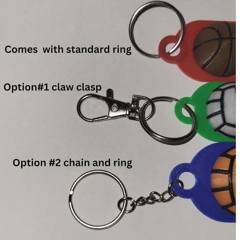 Custom 3D Printed Keychain-wrestling Keychain-wrestling Team Gifts-team ...