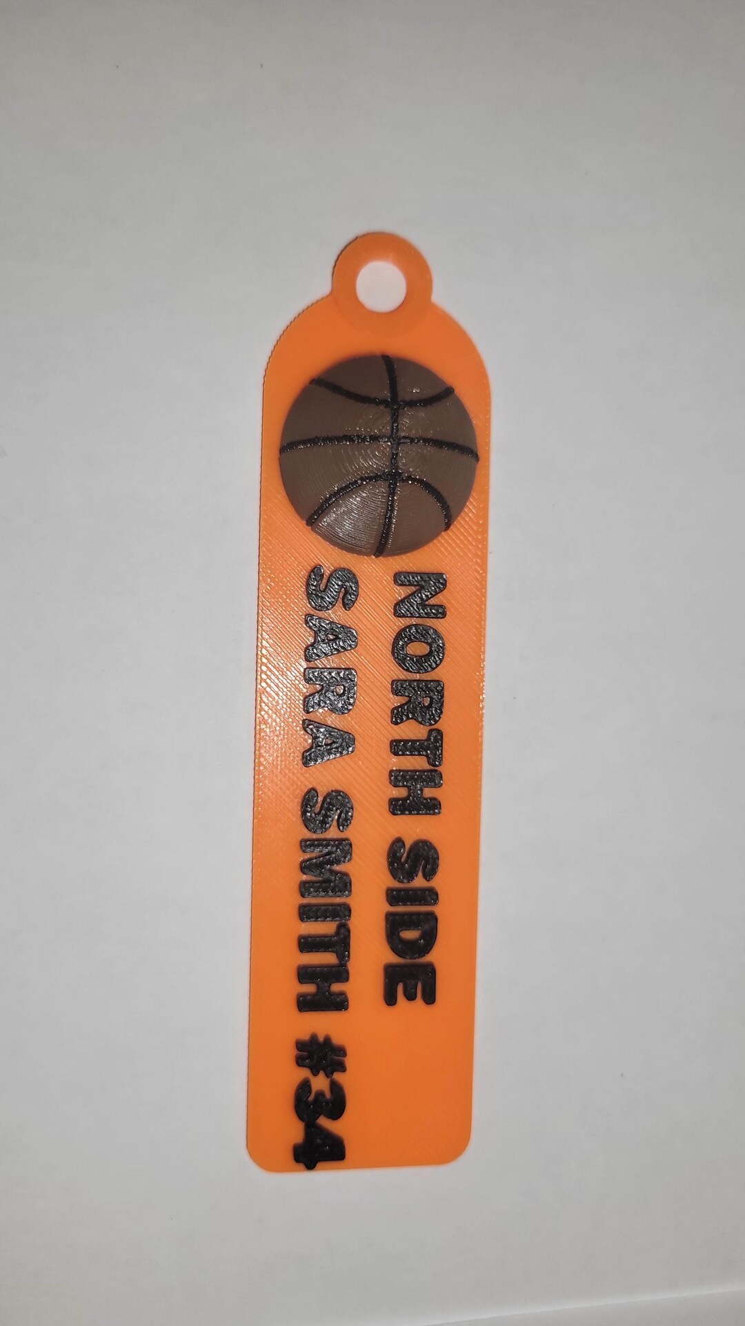 Custom 3D Printed Keychain-basketball Keychain-basketball Team Gifts ...