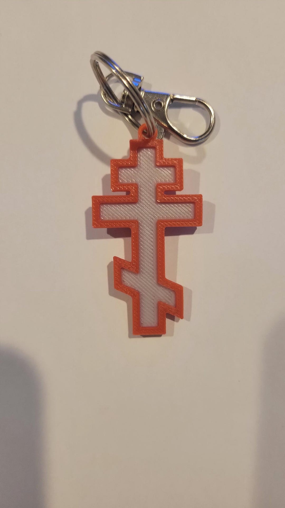 Orthodox Cross Keychain: 3D Printed Religious Gift - Etsy