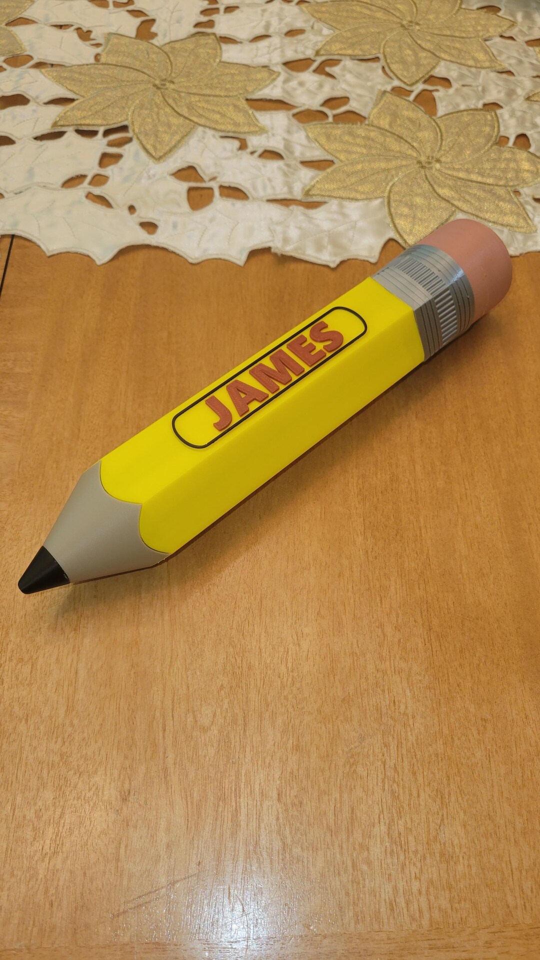 Personalized 3D Printed Pencil Case, Custom School Gift - Etsy