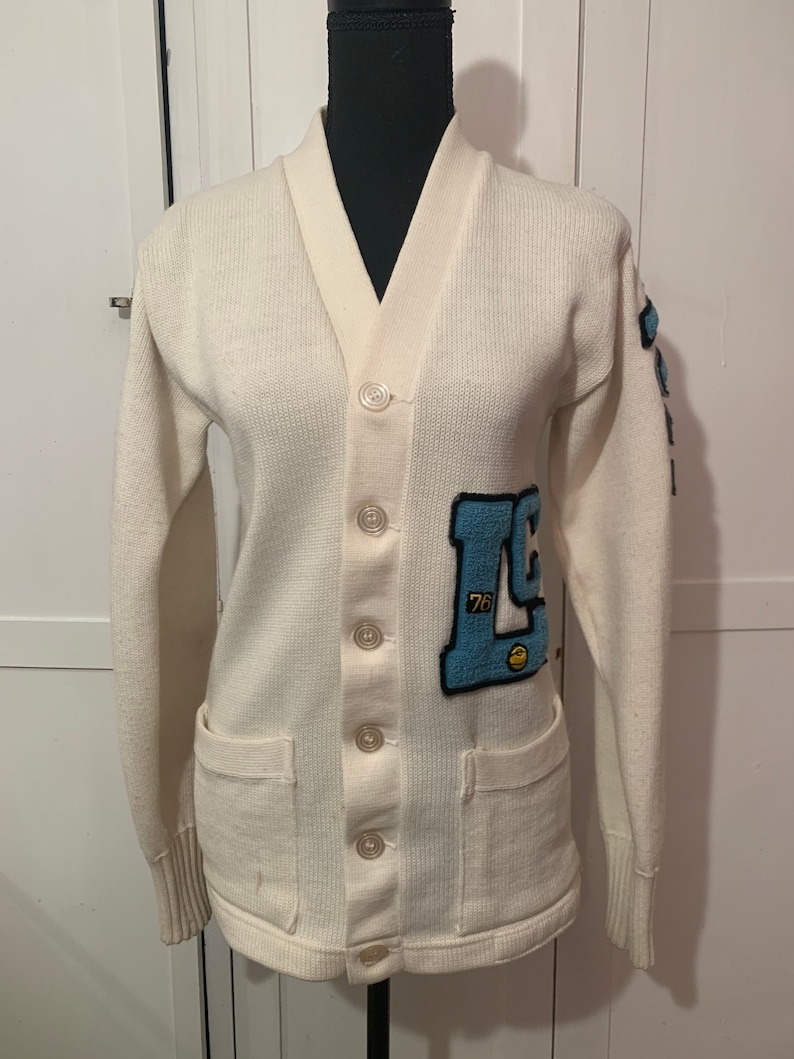 Vintage High School Sweater 1976 Retro Sweater Vintage Sweaters Retro ...