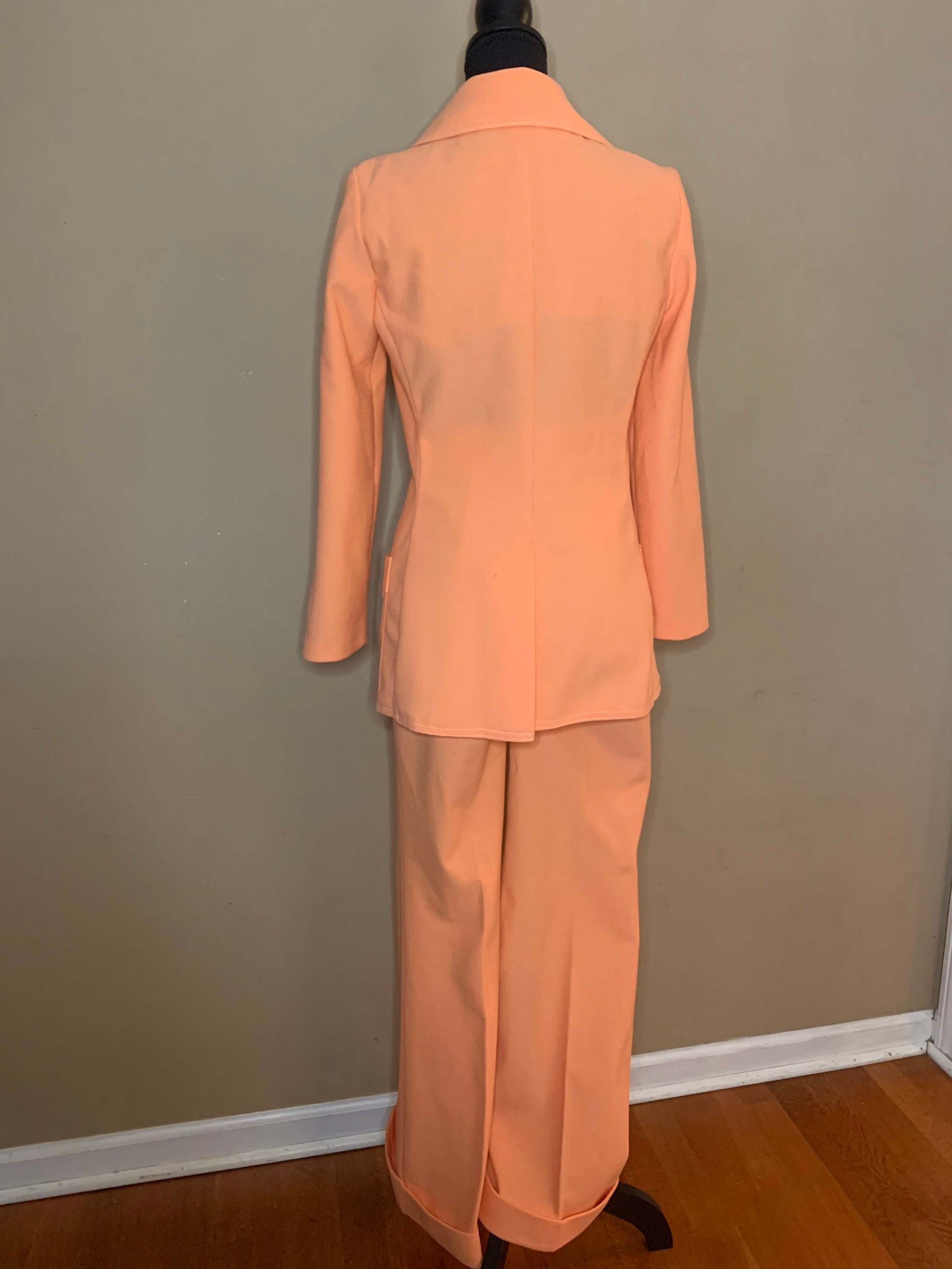 Koret of California Vintage Bell Bottom Flared Leg Pant Suit 1970s ...