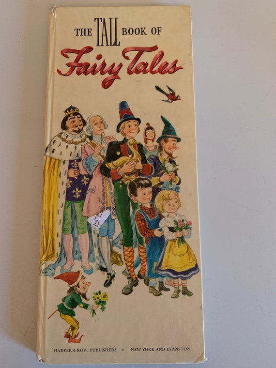 Vintage Childrens Book The Tall Book of Fairy Tales By | Etsy