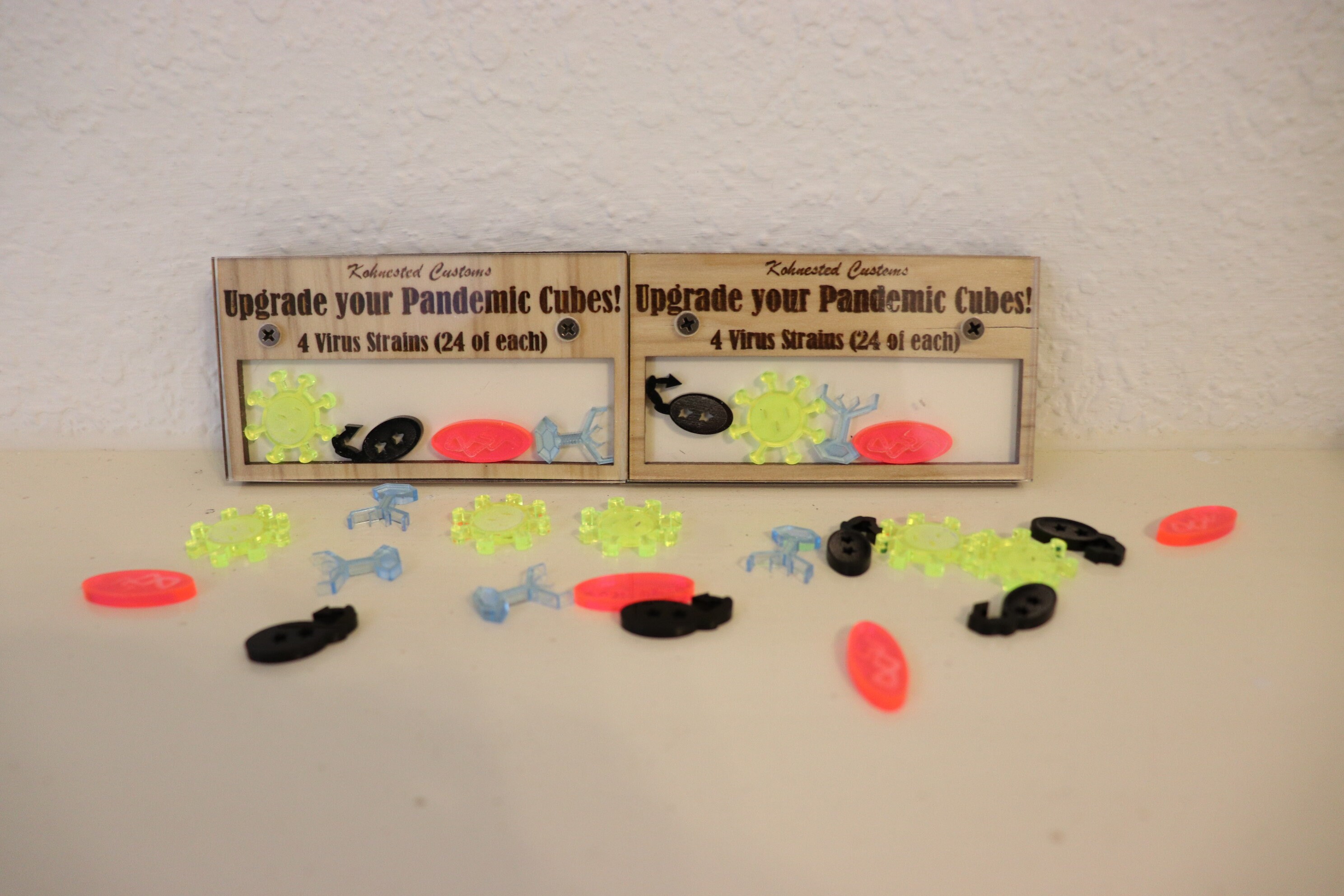 Upgraded Pandemic Virus Tokens - Etsy