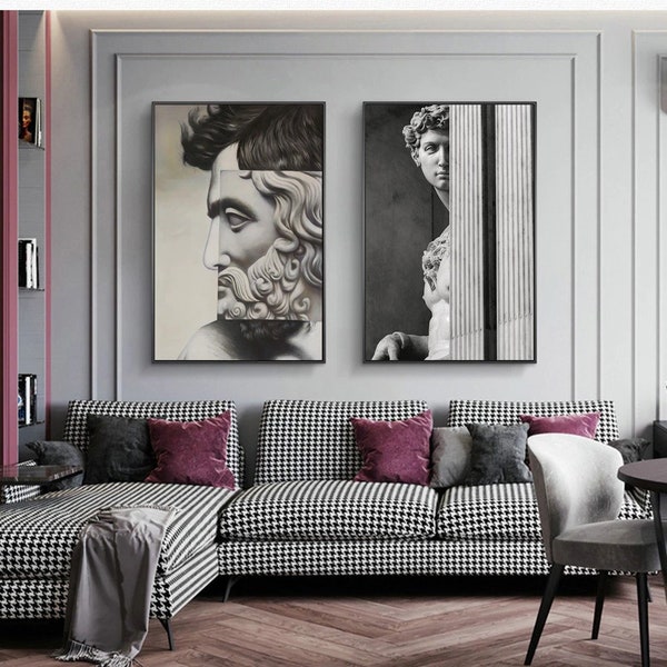 David Statue Wall Decor - Etsy