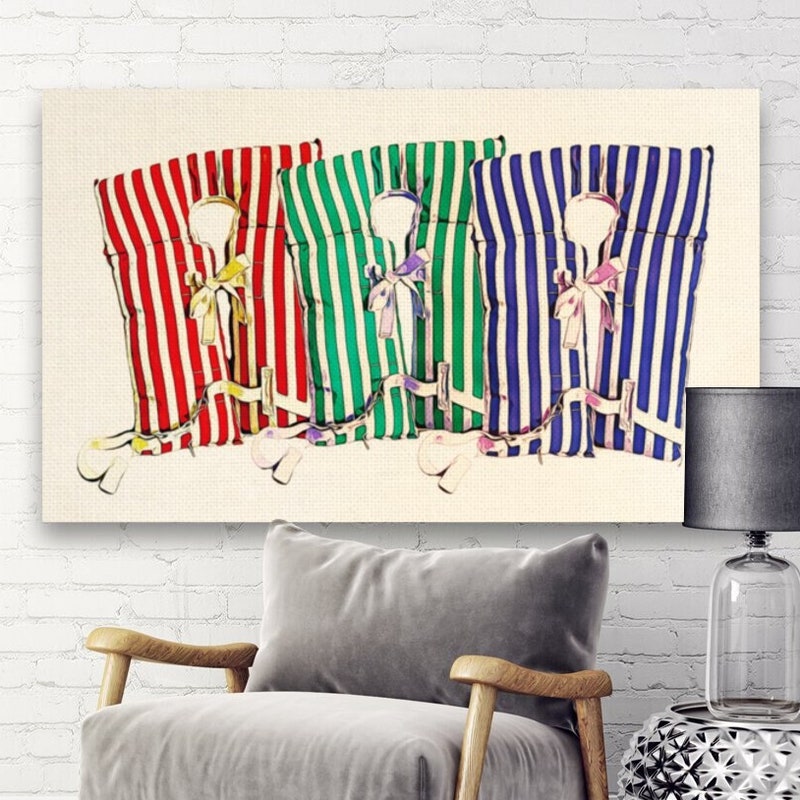 Watercolor Life Jacket Print - Etsy