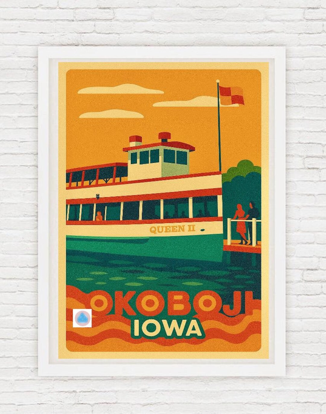Retro Queen Digital Print (A) - Etsy