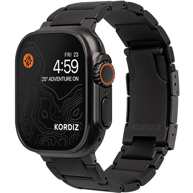 Apple Black Chain Band - Etsy UK