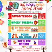 Thanksgiving Spirit Week Flyer Printable Office Spirit Flyer Template ...