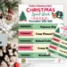 Christmas Spirit Week Editable Itinerary Schedule Printable DIY Spirit ...
