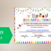 Printable Kindergarten Diploma, Editable School Diploma Certificate ...