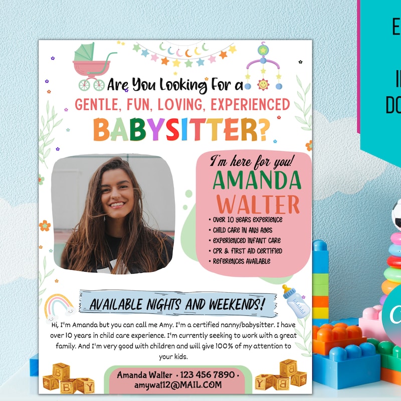 Babysitter Invitations - Etsy