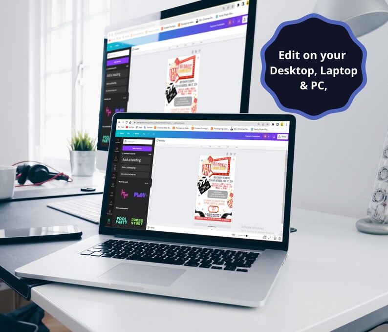 EDITABLE Popcorn Fundraiser Flyer Template, Non Profit Event Poster ...