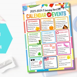 EDITABLE PTO Flyer Package, Printable School Pto Information Form ...