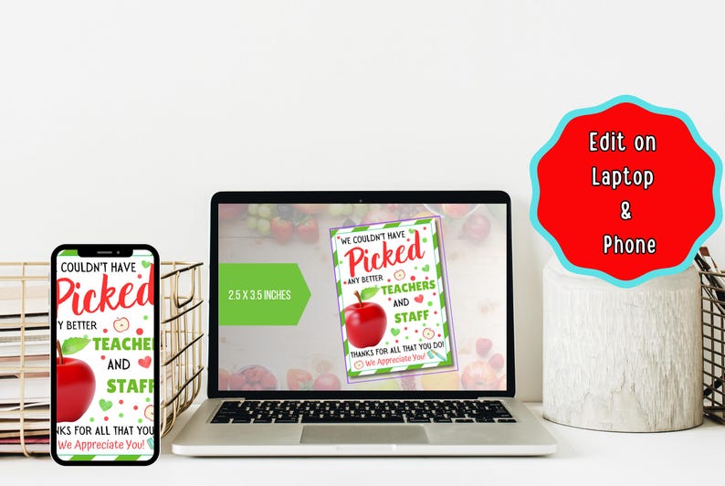 EDITABLE We Couldn't Have Picked Better Teachers and Staff, Teacher ...