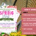 Spring Market Flyer, EDITABLE Poster for Bazaar, Easter Festival ...