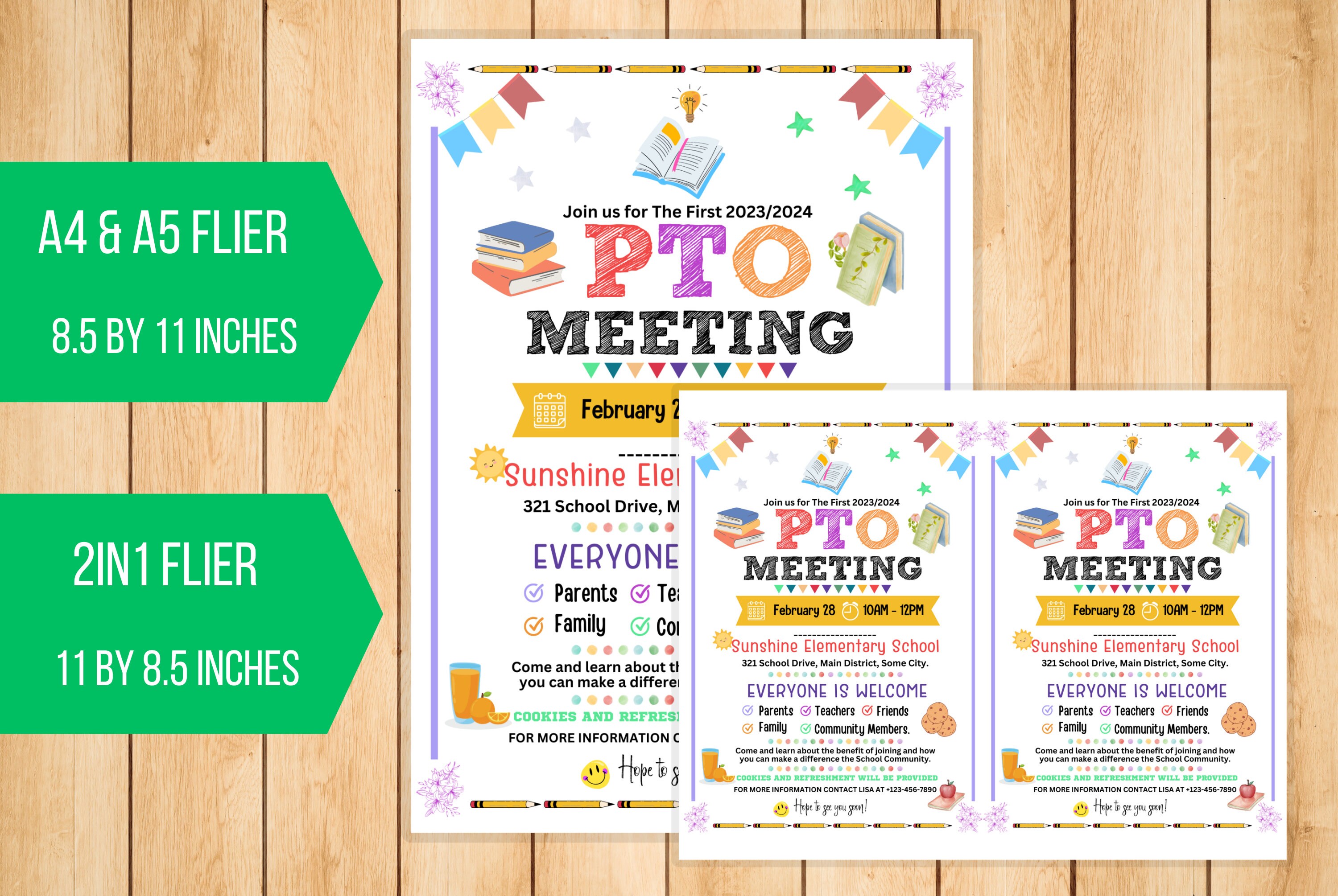 PTO Bundle Pto/pta Information Meeting Flyer Why Join the - Etsy